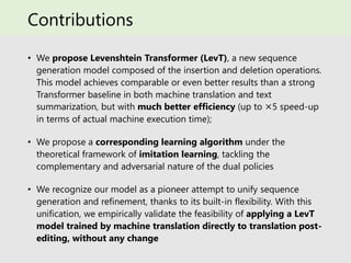 2019 Levenshtein Transformer | PDF | Programming Languages | Computing