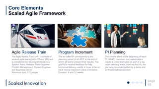 Scaled Agile Framework® and Objective Key Results | PDF | Computer ...