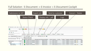 SAP E-Document (Mexico) | PDF