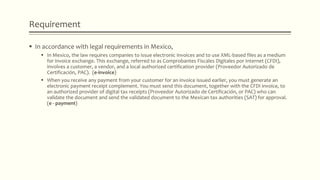 SAP E-Document (Mexico) | PDF