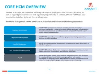 2019 sap payroll hcm colleteral | PDF