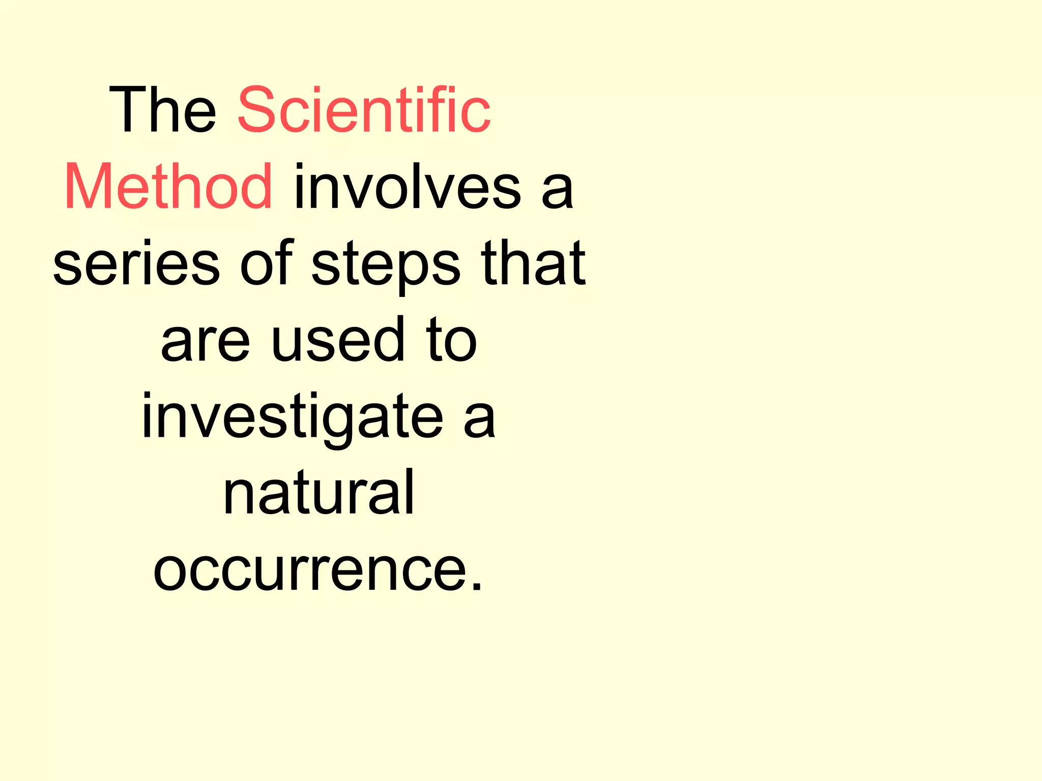 Scientific Method six steps | PPTX