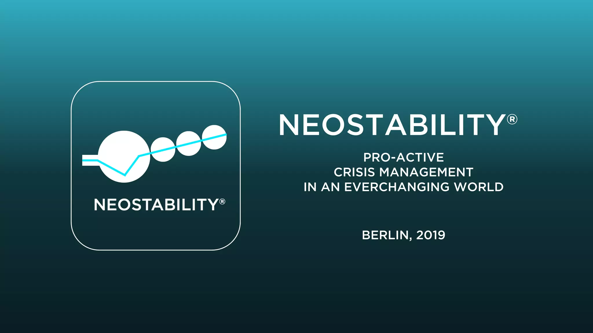 Neostability - a leadership model for pro-active crisis management | PPT