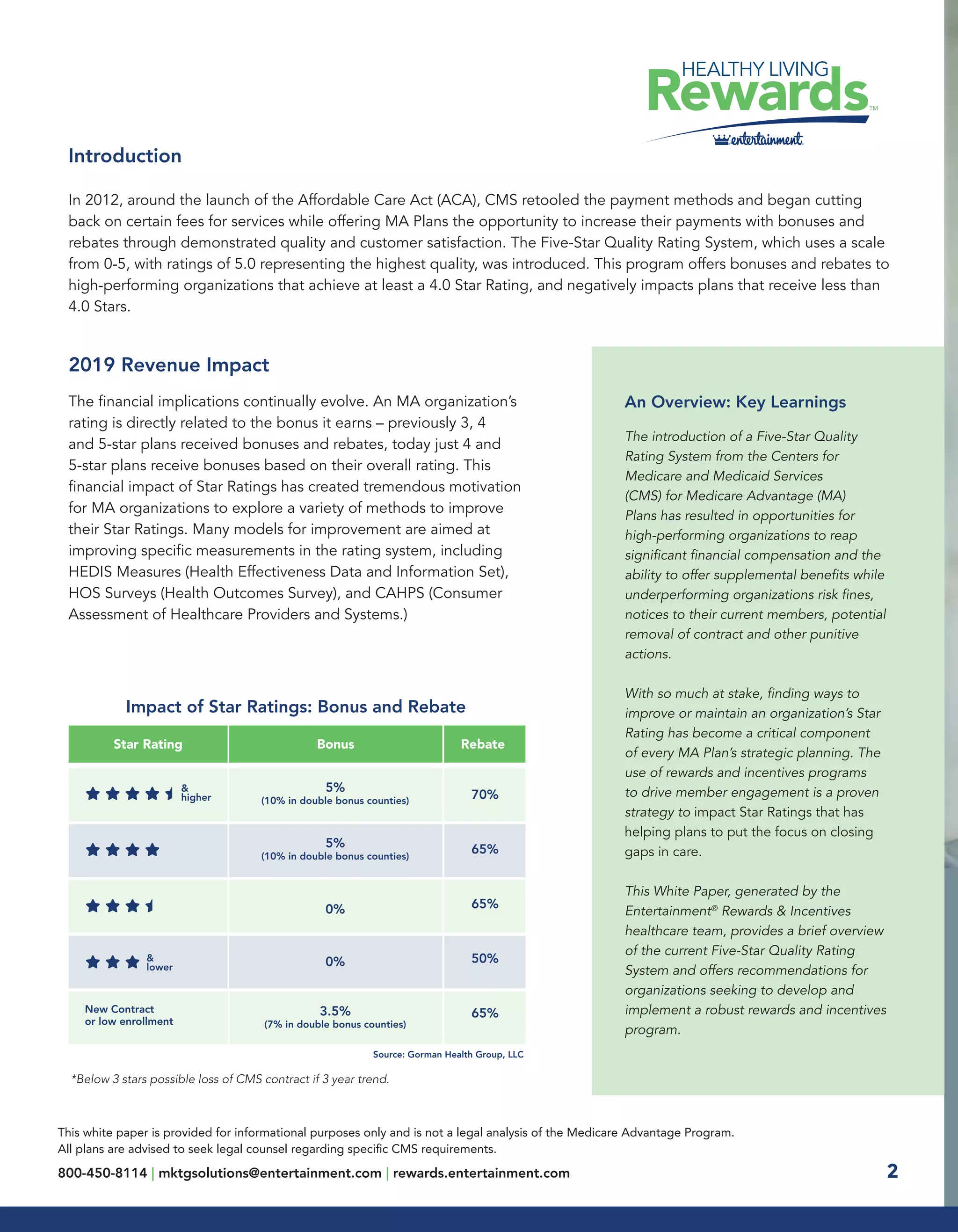 R&I Best Practices to Help Improve Medicare Star Ratings | PDF