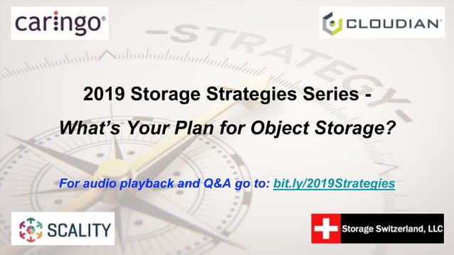 Webinar: 2019 Storage Strategies Series - What’s Your Plan for Object ...