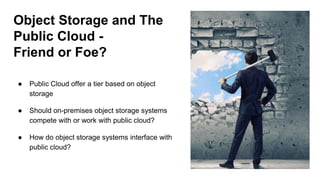 Webinar: 2019 Storage Strategies Series - What’s Your Plan for Object Storage? | PPT