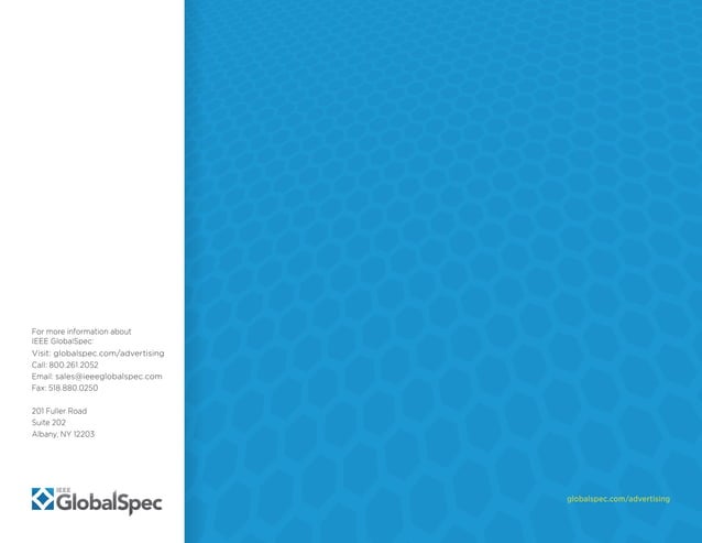 2019 IEEE GlobalSpec Media Kit | PPT
