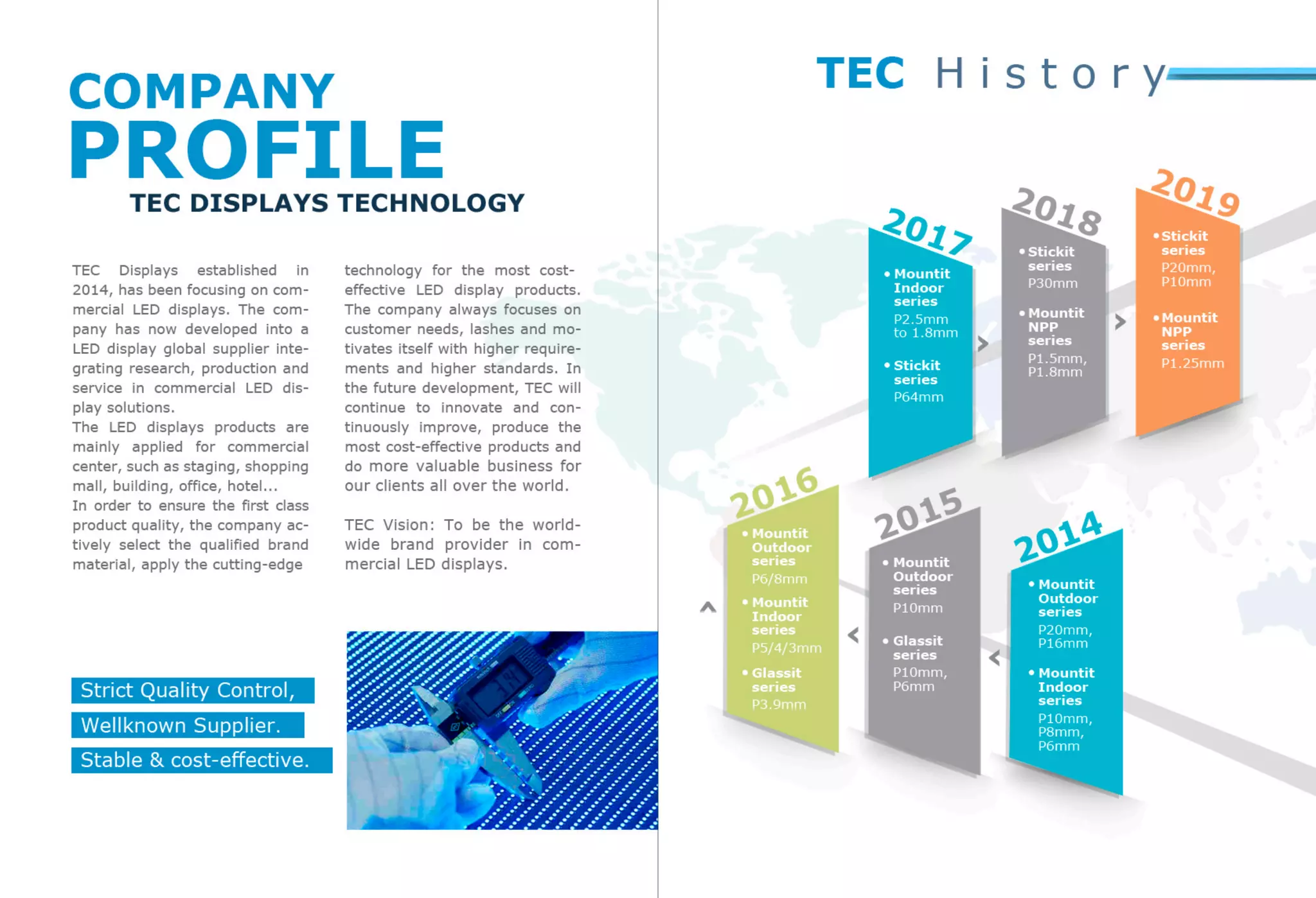 2019 TEC displays catalogue | PDF