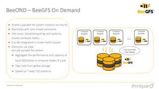 BeeGFS - Dealing with Extreme Requirements in HPC | PDF | Data Storage and Warehousing | Computing