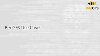 BeeGFS - Dealing with Extreme Requirements in HPC | PDF | Data Storage and Warehousing | Computing