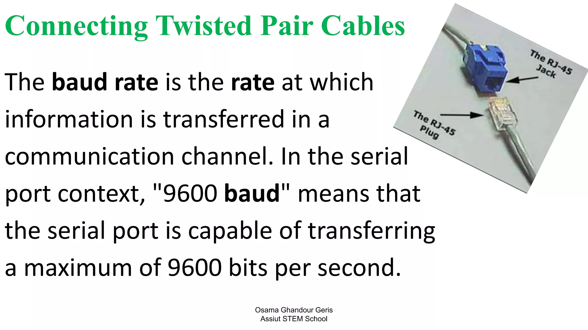 types of network cables | PPTX