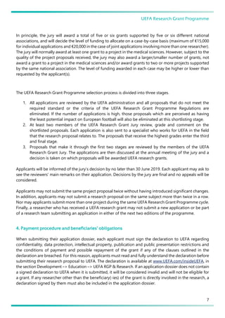 2019 uefa research-grant-programme-regulations_en | PDF