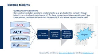 Collaborative Research: Stealth Assessment of SE Skills w/Learning Analytics | PPT