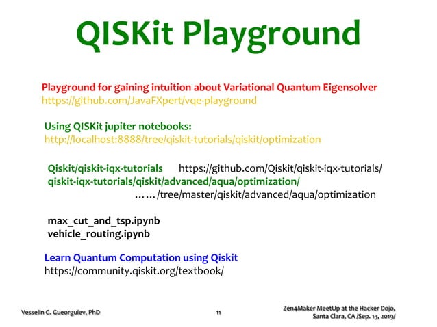 The Variational Quantum Eigensolver | PPTX | Physics | Science