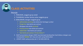 [2019] week03 tkti - corporate governance vs it governance | PDF