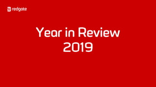 2019 year in review slides | PPT