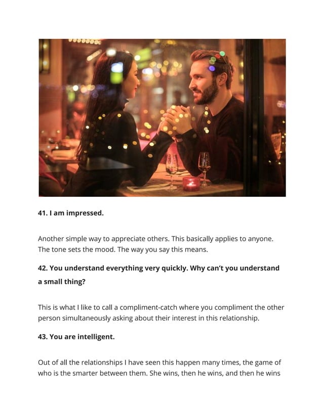 201 compliments for boys [ultimate compilation] | PDF