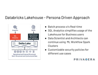 Accelerate Data Science Initiatives: Databricks & Privacera | PPT