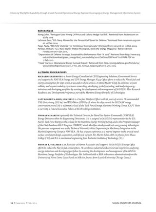 Enhancing Warfighter Capability Through a Multi-Faceted Operational ...