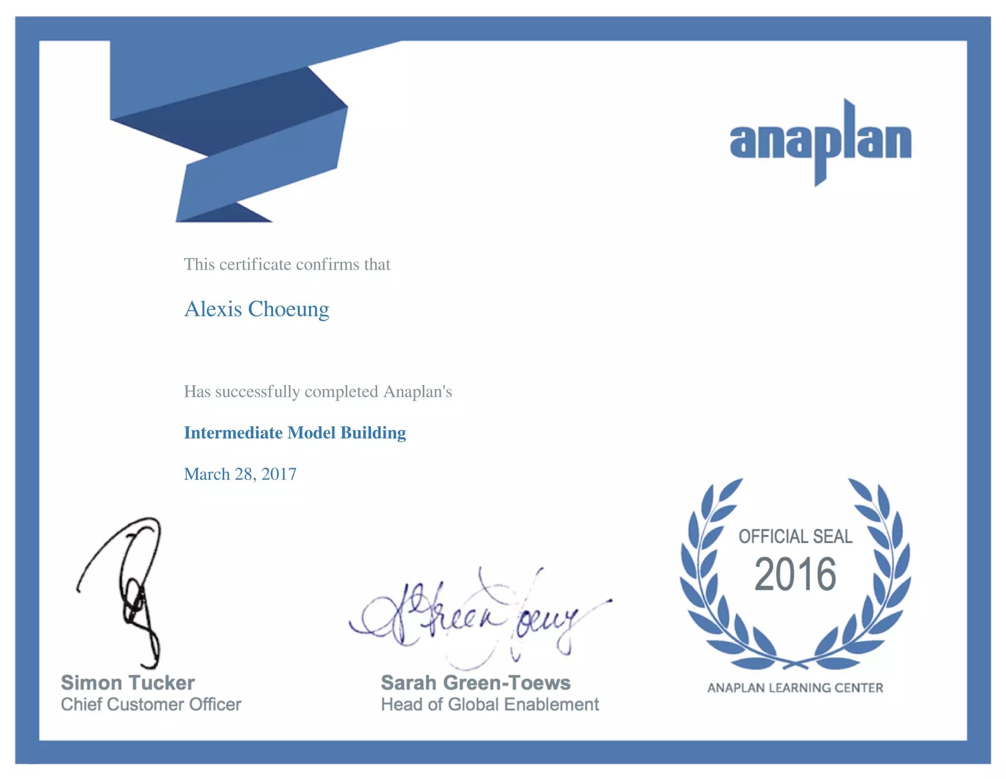 ANAPLAN - 201: Intermediate Model Building | PDF