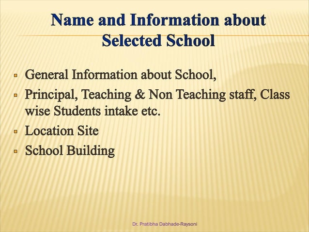 Study of School Management- Management of Infrastructural Resources in ...