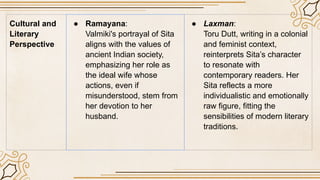 201 _Sita's Voice in Verse_ Bridging Toru Dutt’s Lakshman and the ...
