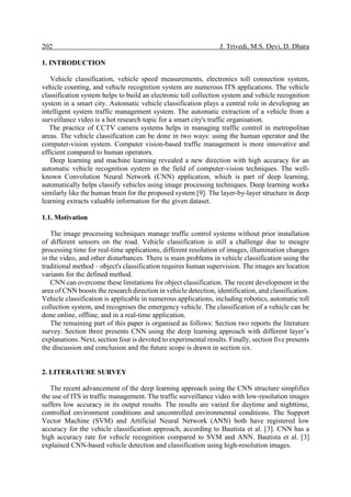VEHICLE CLASSIFICATION USING THE CONVOLUTION NEURAL NETWORK APPROACH | PDF