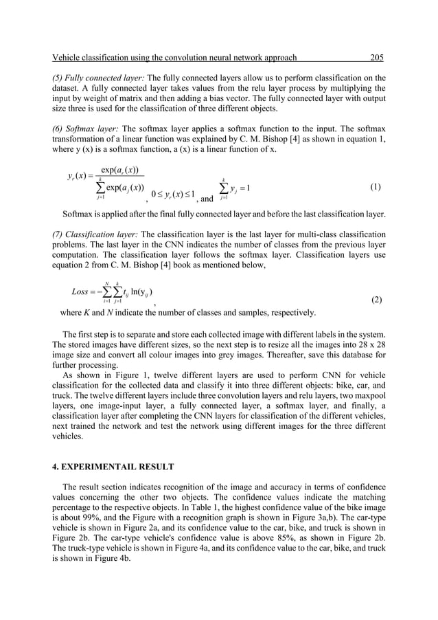 Vehicle Classification Using The Convolution Neural Network Approach Pdf
