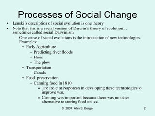 201 Sociological Views of Social Change.ppt