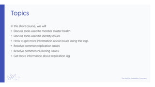 Training Slides: 202 - Monitoring & Troubleshooting | PPT