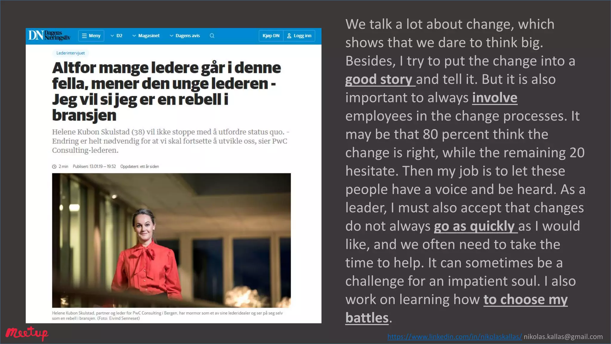 Elements of change | PPT