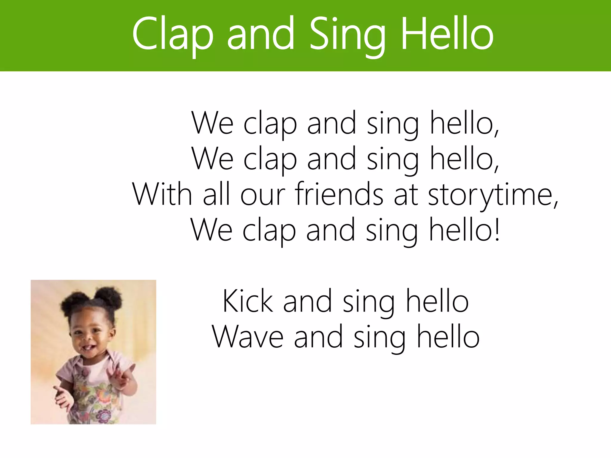 January 2020 Baby Storytime Outline | PPTX