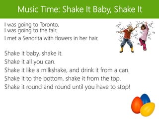January 2020 Baby Storytime Outline | PPTX