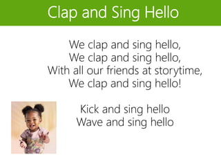 January 2020 Baby Storytime Outline | PPTX