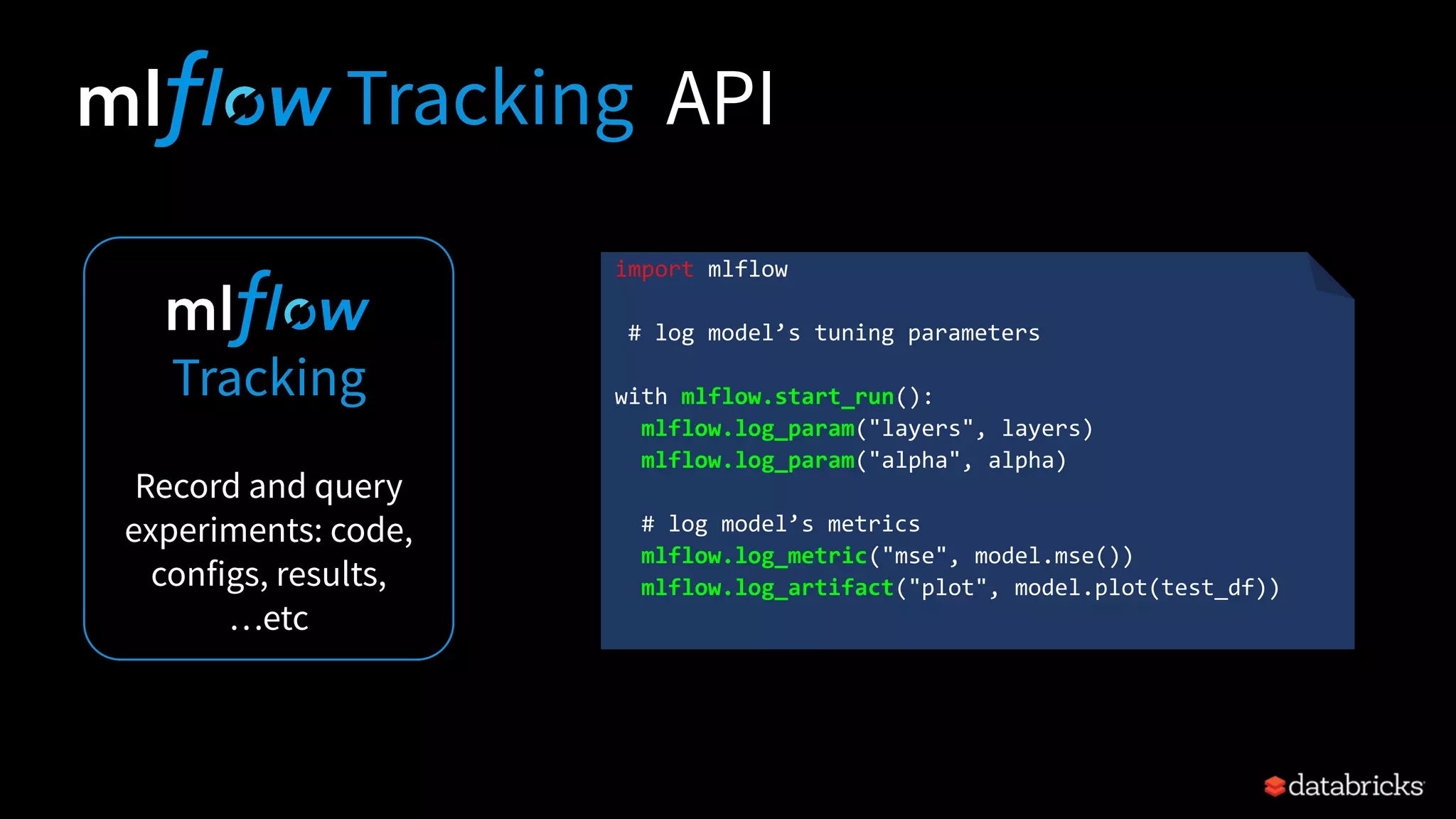 Managing the Machine Learning Lifecycle with MLflow | PDF