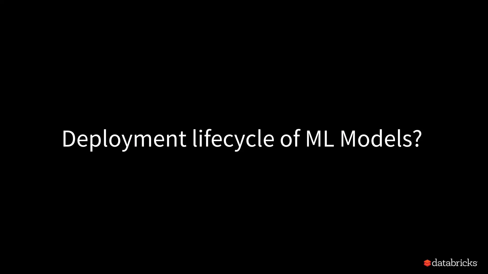 Managing the Machine Learning Lifecycle with MLflow | PDF