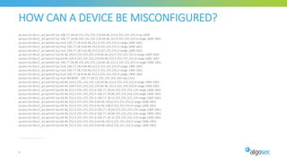 Cessation of Misconfigurations: Common Network Misconfiguration Risks & How to Avoid Them | PPT