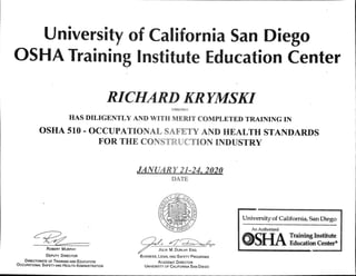 OSHA 510 | PDF