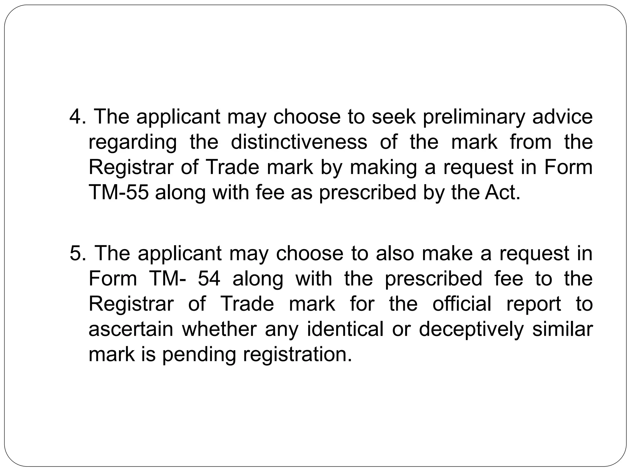 Trademark Registration Process | PPTX