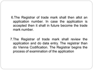 Trademark Registration Process | PPTX