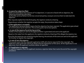 COPYRIGHT REGISTRATION PROCESS | PPTX