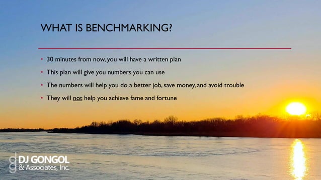 Benchmarking for small systems | PPT