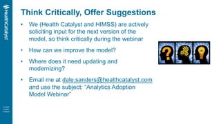 Reviewing the Healthcare Analytics Adoption Model: A Roadmap and Recipe ...