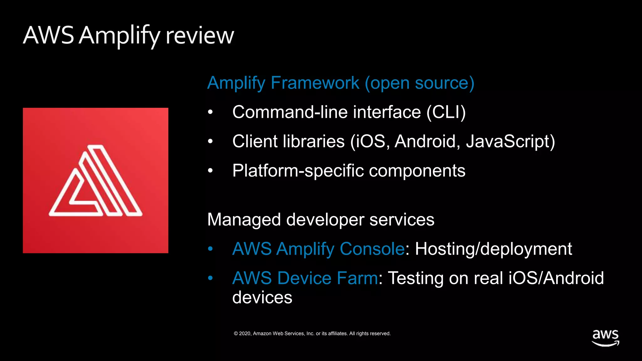 AWS Startup Garage - Building your MVP on AWS | PPT