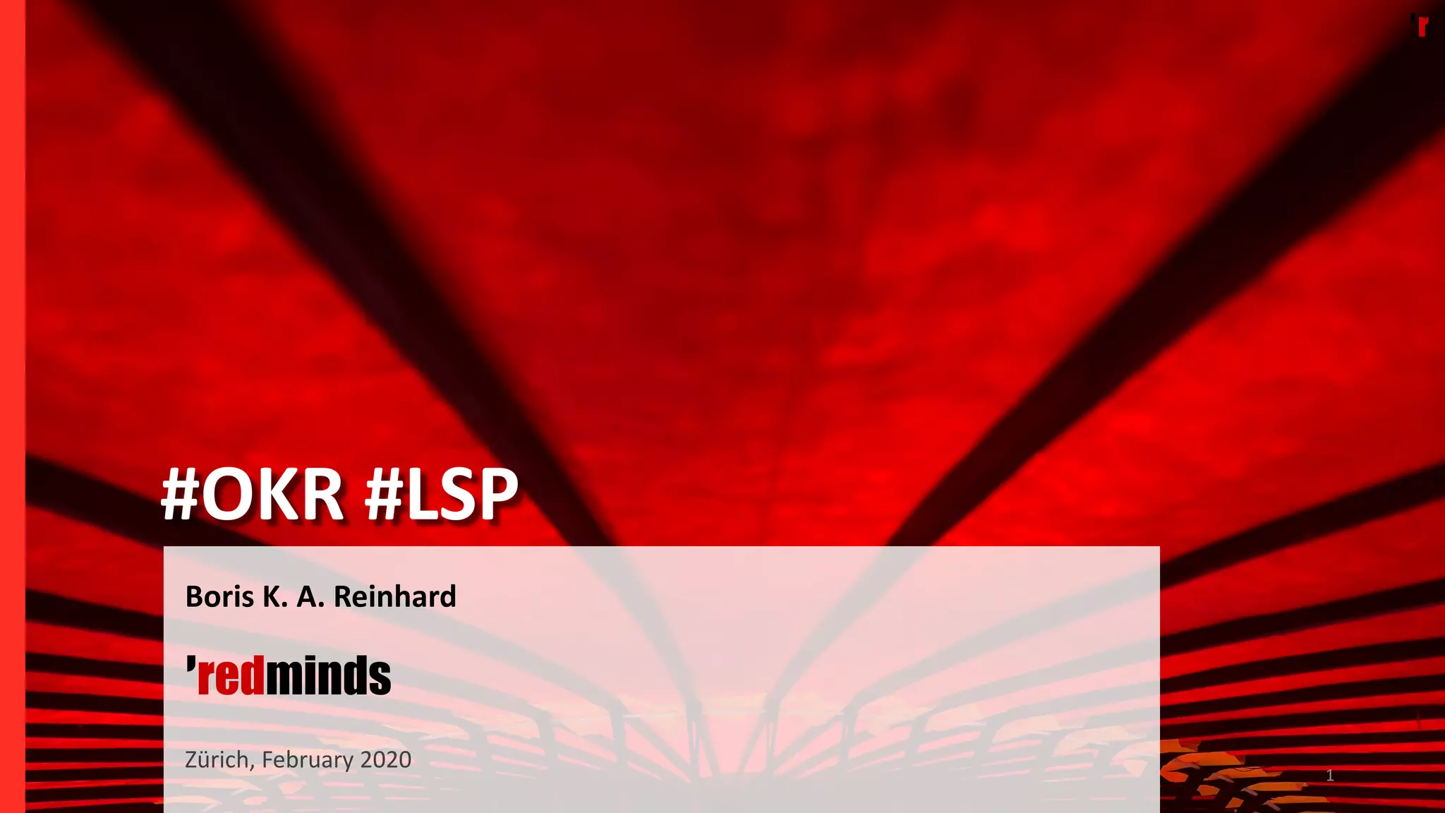 Objectives & Key Results (OKR) and LEGO® SERIOUS PLAY® (LSP) # ...