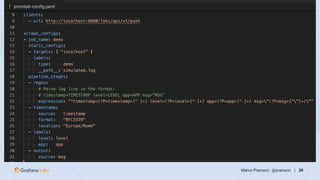 Loki - like prometheus, but for logs | PPT