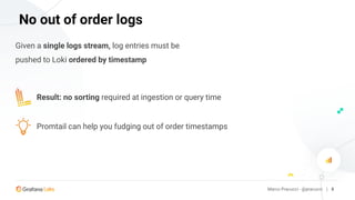 Loki - like prometheus, but for logs | PDF