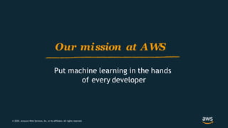 Deep Dive Amazon SageMaker | PPTX