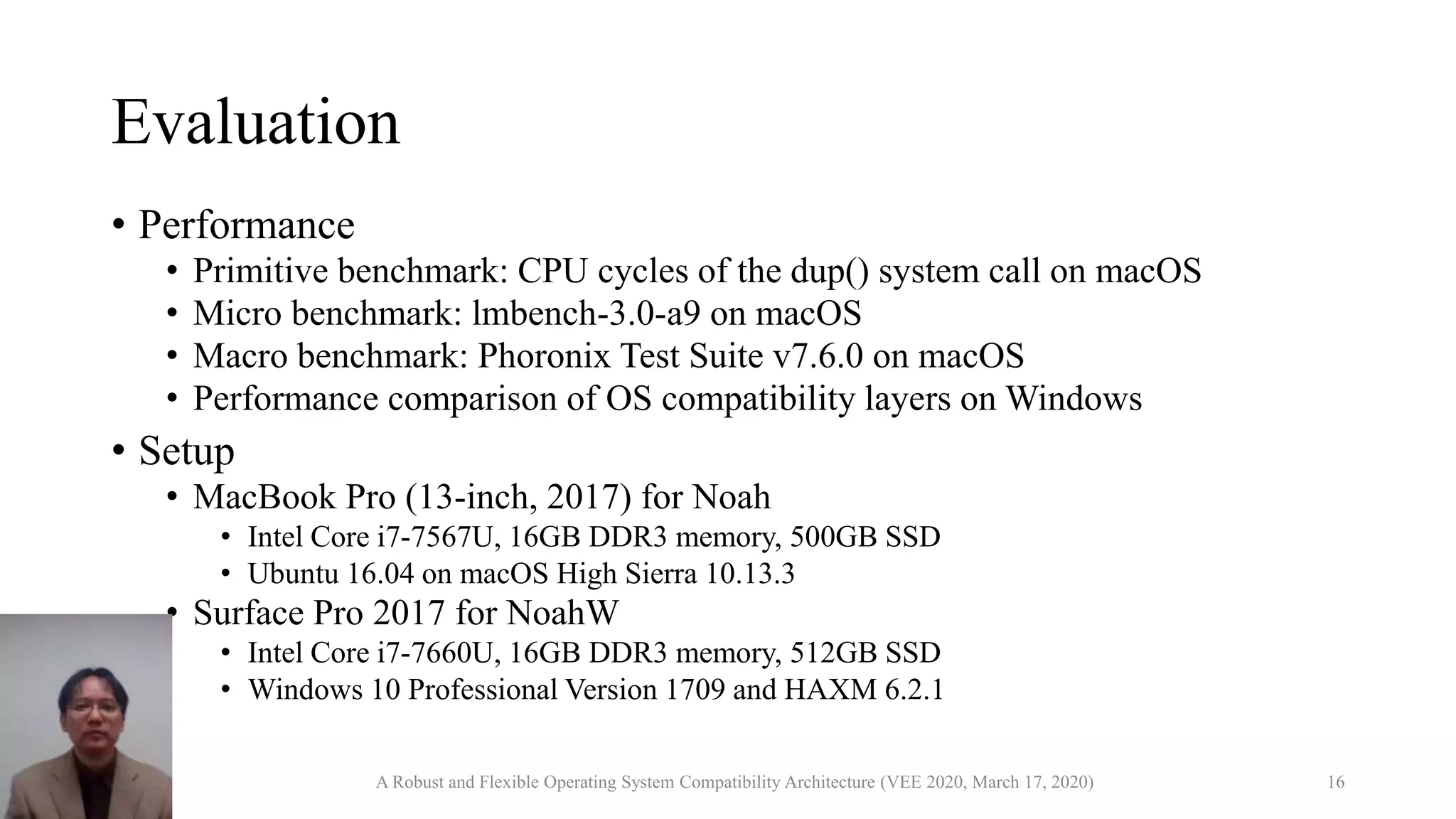 A Robust and Flexible Operating System Compatibility Architecture | PPT