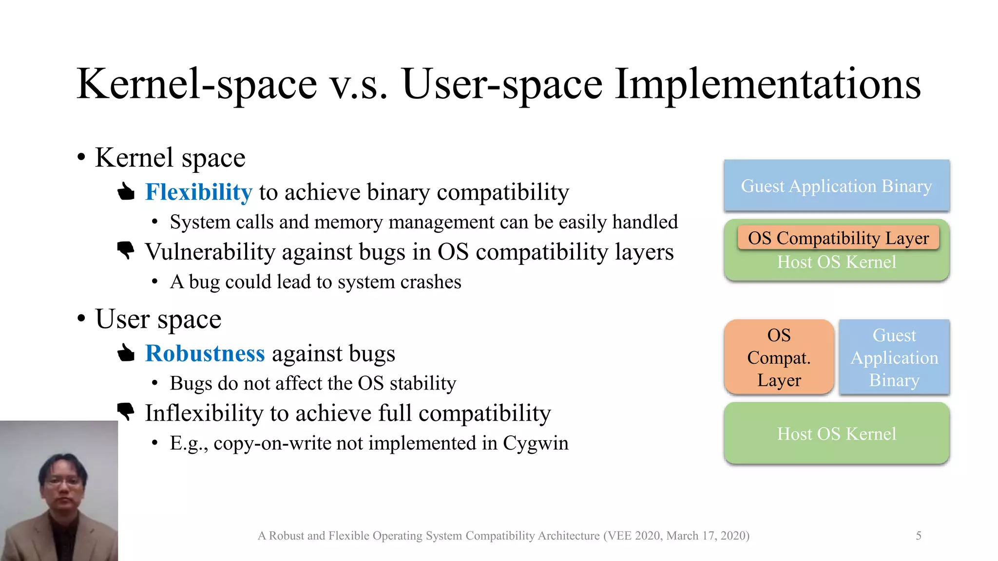 A Robust and Flexible Operating System Compatibility Architecture | PPT